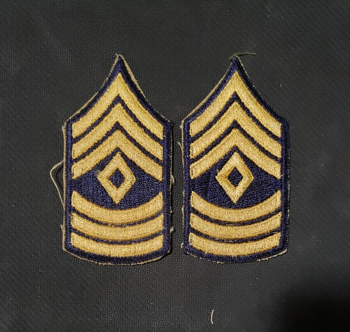 Post-WW2 to 1950s First Sergeant Stripes - Combat Arms | BunkerMilitary