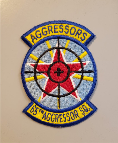 65th Aggressors Patch | BunkerMilitary
