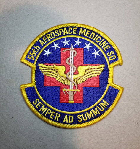 55th Aerospace Medicine Squadron Patch | BunkerMilitary