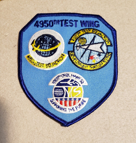 USAF 4950th Test Wing Gaggle Patch | BunkerMilitary