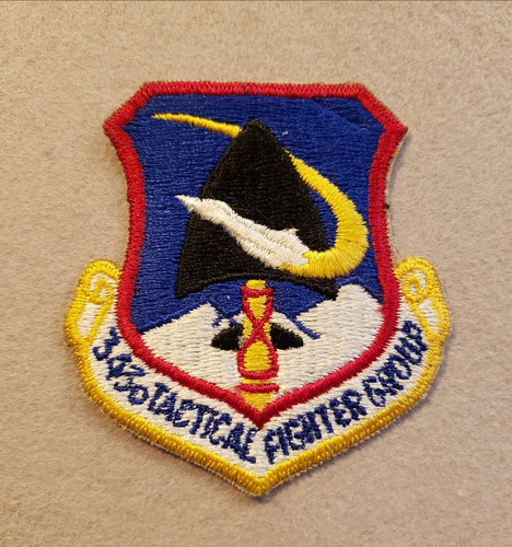 343d Tactical Fighter Group Patch | BunkerMilitary