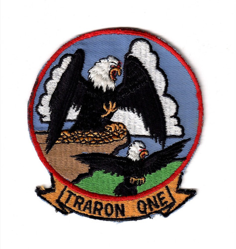 VT-1 / TRARON 1 Training Squadron Patch | BunkerMilitary