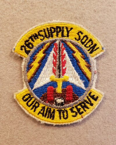 26th Supply Squadron Patch | BunkerMilitary