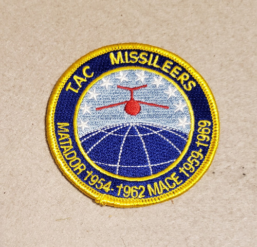USAF Vets NPO TAC Missileers Patch | BunkerMilitary