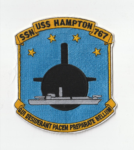 USS Hampton SSN-767 patch | BunkerMilitary