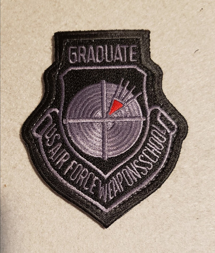 Air Force Weapons School Graduate patch | BunkerMilitary