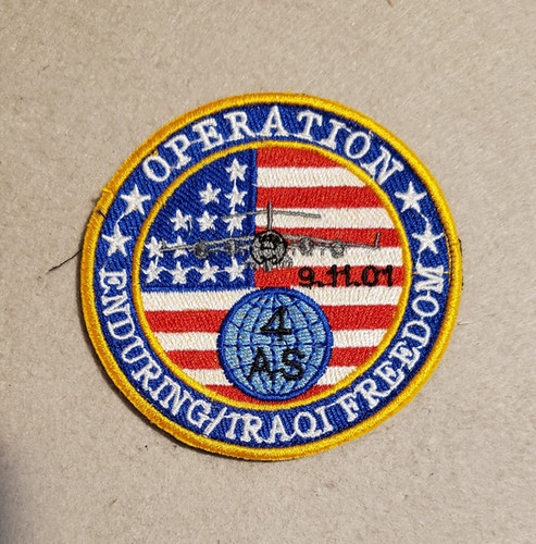 4th Airlift Squadron OEF-OIF Patch | BunkerMilitary