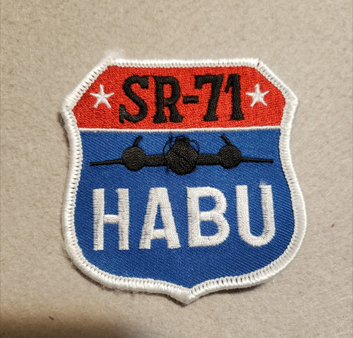 SR-71 HABU Patch | BunkerMilitary