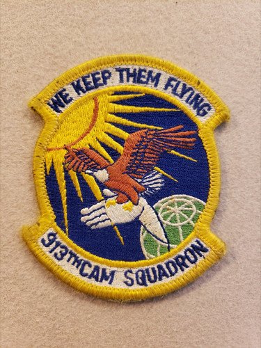 913th Consolidated Aircraft Maintenance Squadron Patch | BunkerMilitary