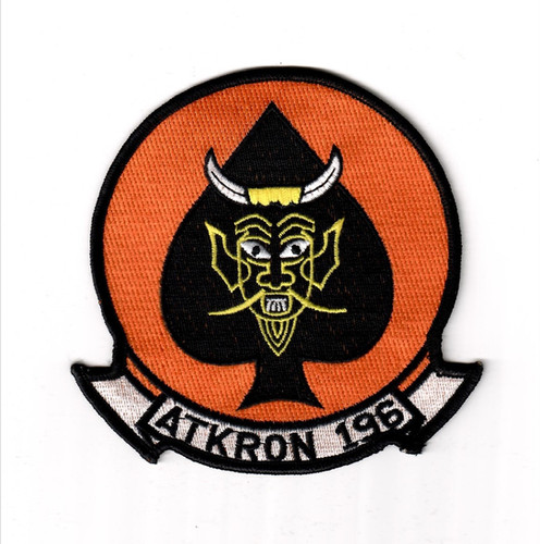 VA-196 Attack Squadron Patch | BunkerMilitary