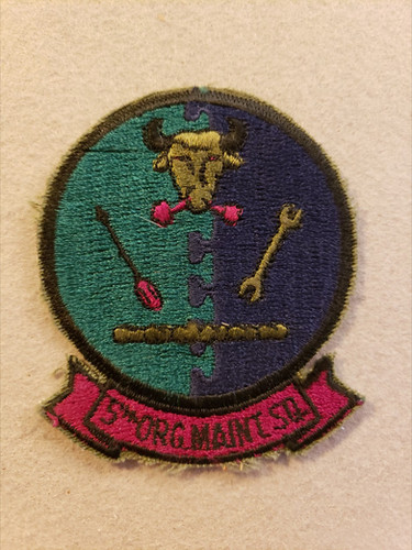 5th Organizational Maintenance Squadron Patch | BunkerMilitary