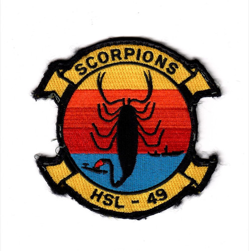HSL-49 Helicopter Anti-Submarine Squadron, Light Patch | BunkerMilitary