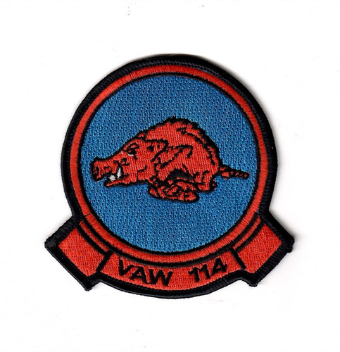 VAW-114 Carrier Airborne Early Warning Squadron Patch | BunkerMilitary