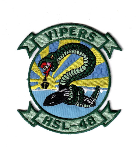 HSL-48 Helicopter Anti-Submarine Squadron Light Patch | BunkerMilitary