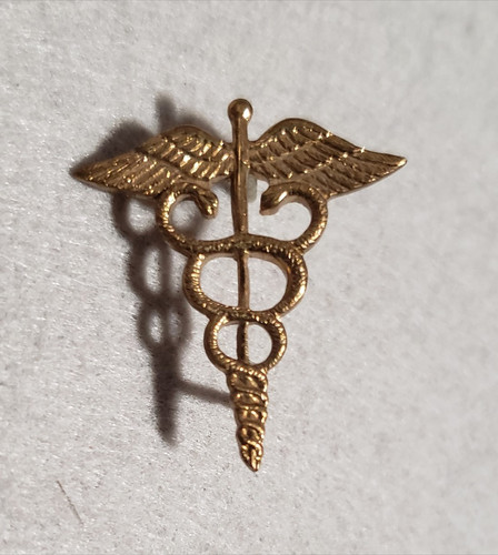 WW2 Army Medical Caduceus Insignia | BunkerMilitary