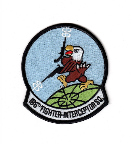 186th Fighter Interceptor Squadron Patch | BunkerMilitary