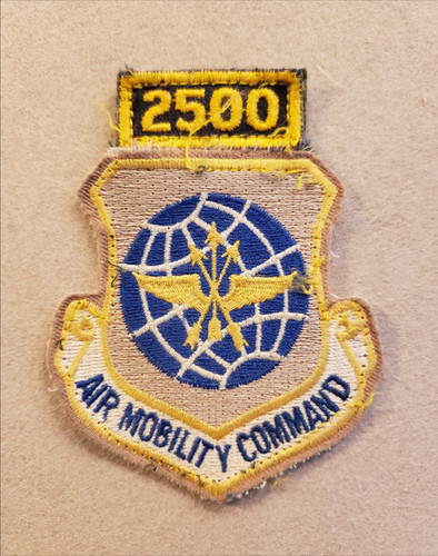 Air Mobility Command Patch - 2500 hours | BunkerMilitary