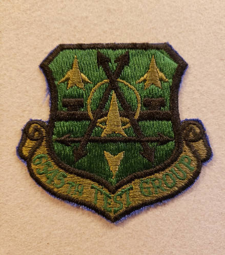 6545th Test Group Patch | BunkerMilitary