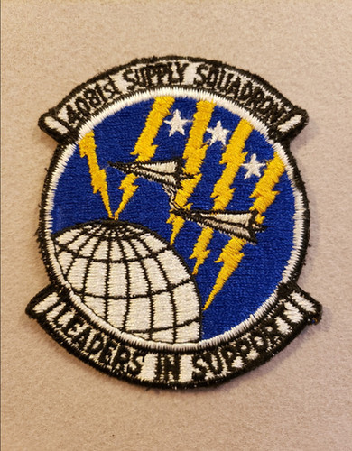 4081st Supply Squadron Patch | BunkerMilitary