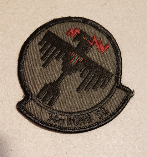 34th Bomb Squadron Patch | BunkerMilitary
