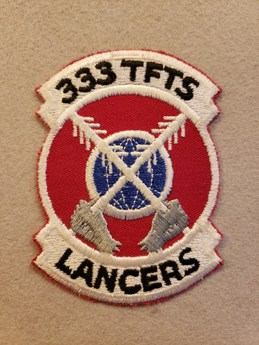 333rd Tactical Fighter Training Squadron Patch | BunkerMilitary