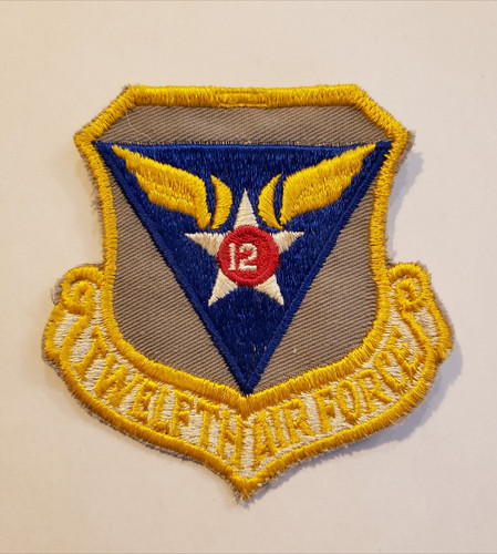 12th Air Force Patch | BunkerMilitary