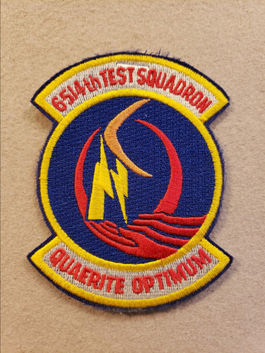 6514th Test Squadron Patch | BunkerMilitary