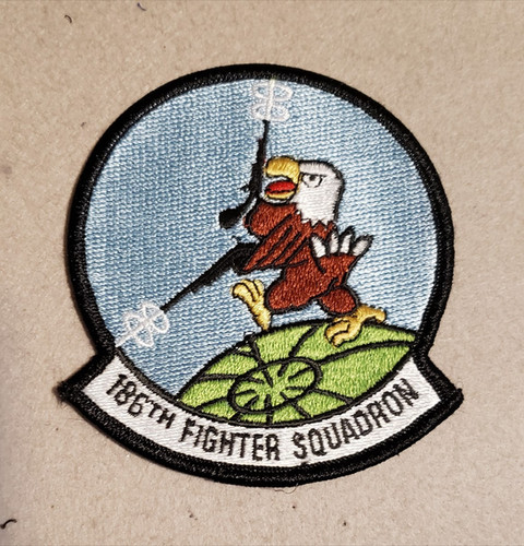 186th Fighter Squadron Patch | BunkerMilitary