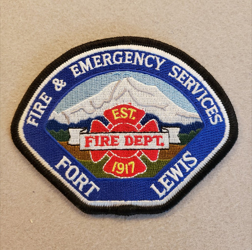 Fort Lewis Fire and Emergency Services Patch | BunkerMilitary