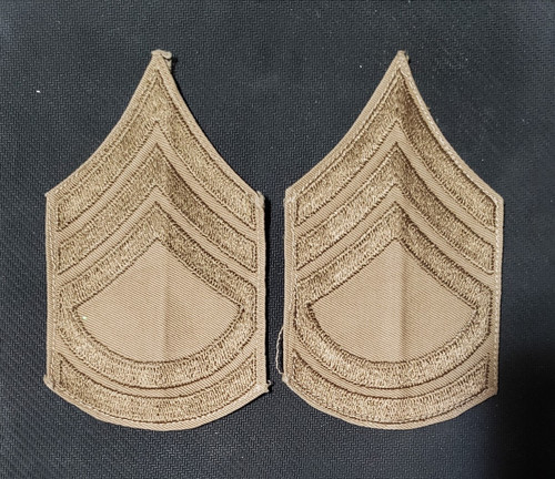 WW2 Army Tropical Technical Sergeant Stripes - Used | BunkerMilitary