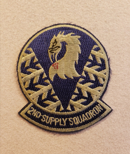 2nd Supply Squadron Patch | BunkerMilitary