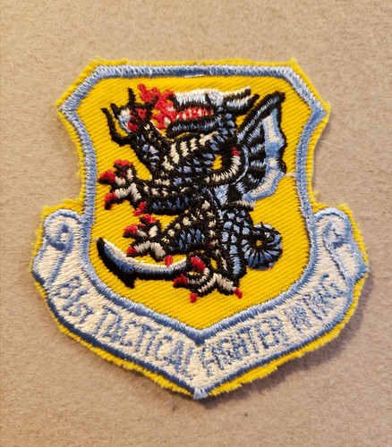 81st Tactical Fighter Wing Patch | BunkerMilitary