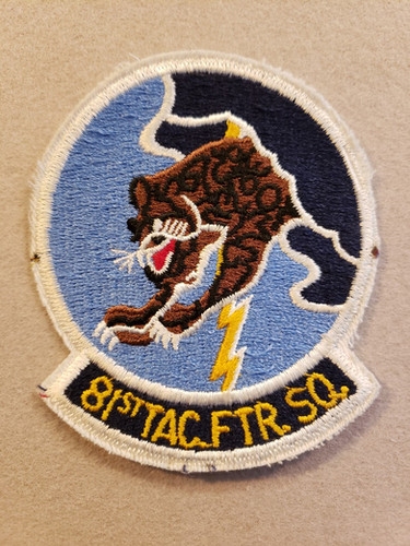 81st Tactical Fighter Squadron Patch | BunkerMilitary
