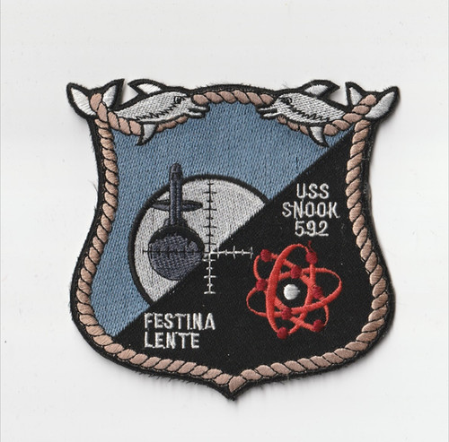 USS Snook SS-592 Patch | BunkerMilitary