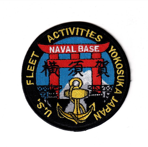 US Fleet Activities Yokosuka Japan patch | BunkerMilitary
