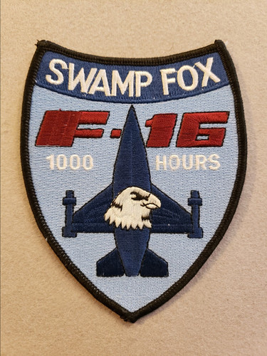 157th Tactical Fighter Squadron Patch - 1000 Hours | BunkerMilitary
