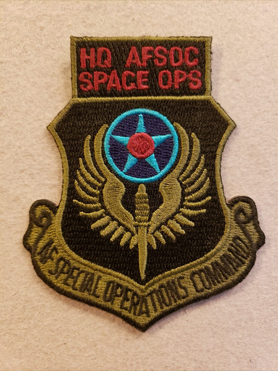 Special Operations Command Space Ops Patch | BunkerMilitary
