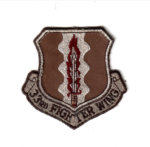 33rd Fighter Wing Subdued Patch | BunkerMilitary