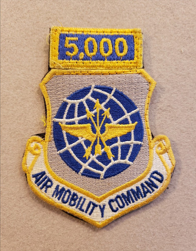 Air Mobility Command Patch - 5000 hours | BunkerMilitary