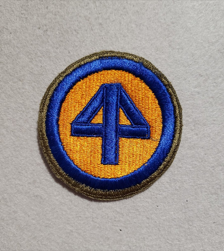 WW2 44th Infantry Division Patch - OD Border | BunkerMilitary