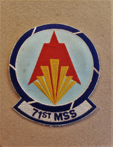71st Mission Support Squadron Patch | BunkerMilitary