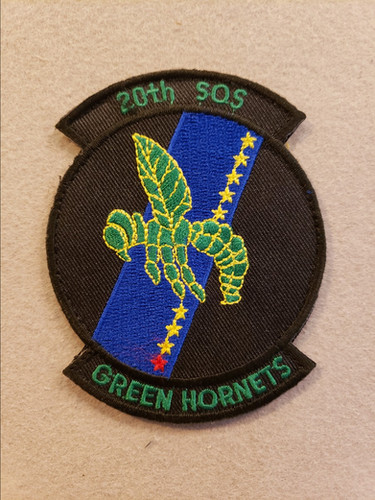 20th Special Operations SQ Patch - Hook & Loop | BunkerMilitary