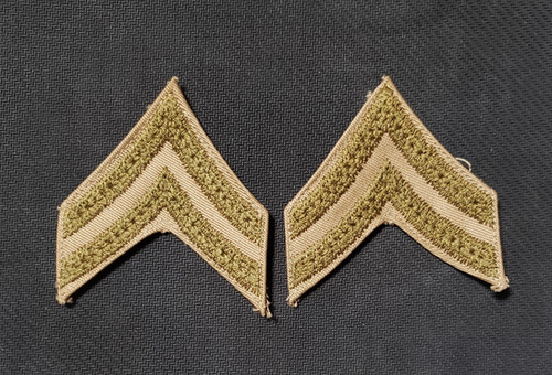 Early WW2 Army Corporal Stripes | BunkerMilitary