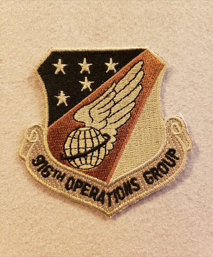 916th Operations Group Patch | BunkerMilitary