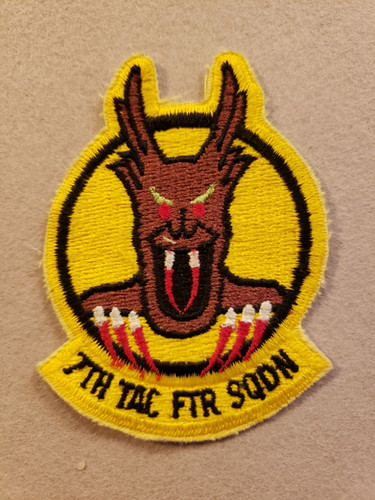 7th Tactical Fighter Squadron Patch | BunkerMilitary