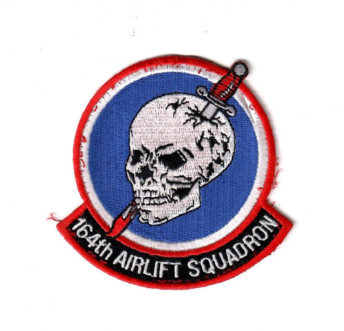 164th Airlift Squadron Patch | BunkerMilitary