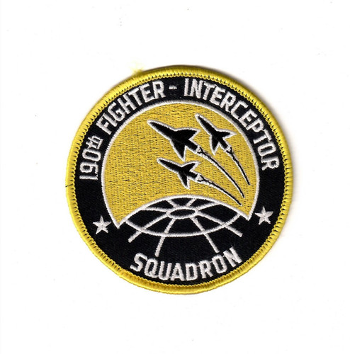 190th Fighter Interceptor Squadron Patch | BunkerMilitary