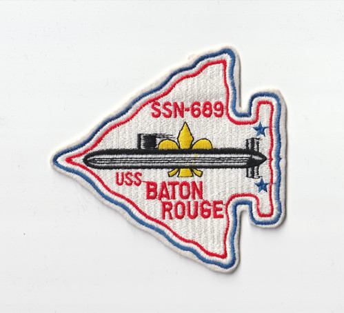 USS Baton Rouge SSN-689 patch | BunkerMilitary