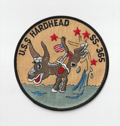 USS Hardhead SS-365 patch | BunkerMilitary