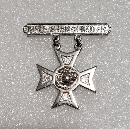 Marine Corps Rifle Sharpshooter Badge | BunkerMilitary